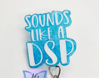 Dsp Badge Reel - Etsy