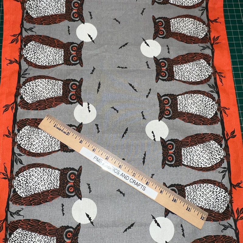 Owl Cotton Fabric - Etsy