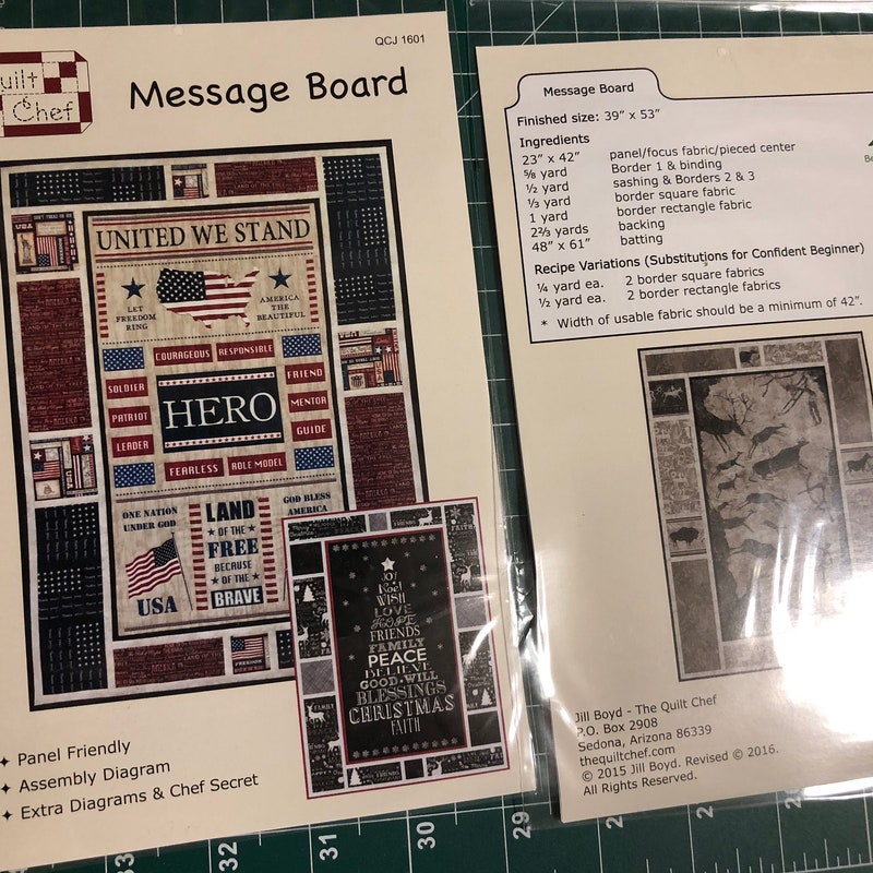 Fabric Message Board - Etsy