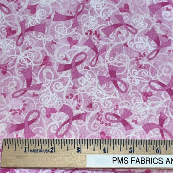 Breast Cancer Fabric - Etsy