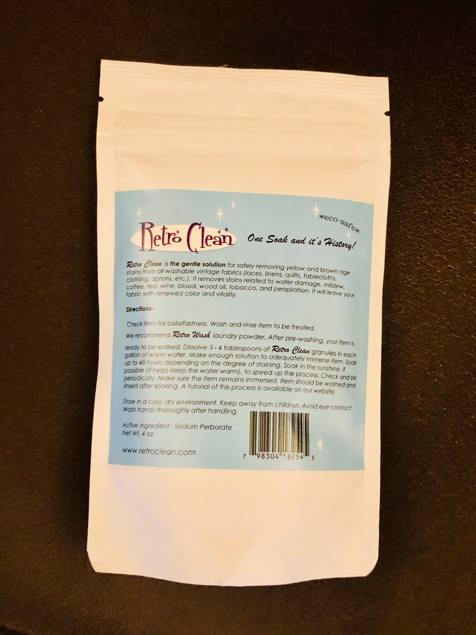 Retro Clean 4 Oz Package Safely Clean Your Antique or - Etsy