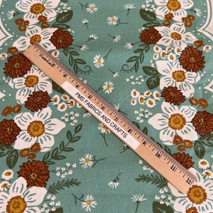 MODA 100% Cotton Toweling Fabric Western Country Flowers 920-302 - 16 ...