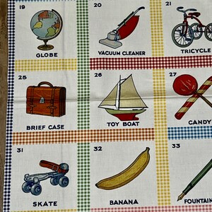 MODA Retro Look Picture Perfect 100% Cotton Fabric Panel Appr 29 X 44 ...
