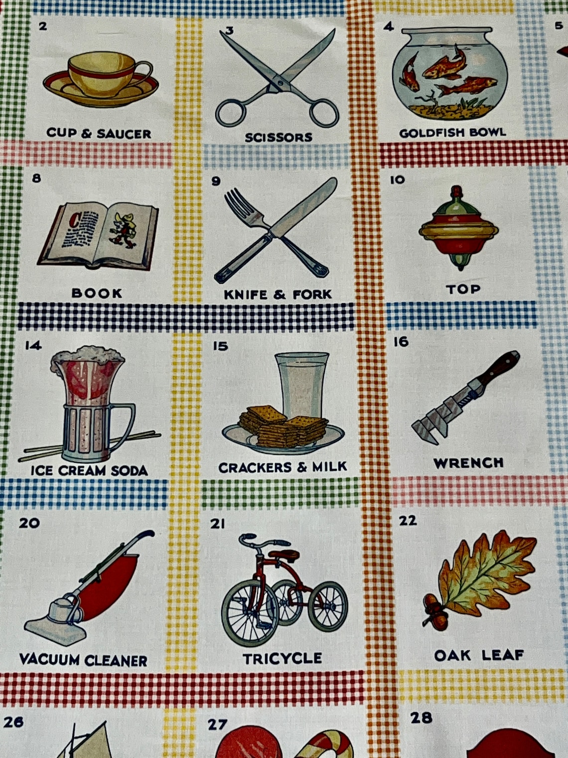 MODA Retro Look Picture Perfect 100% Cotton Fabric Panel Appr - Etsy