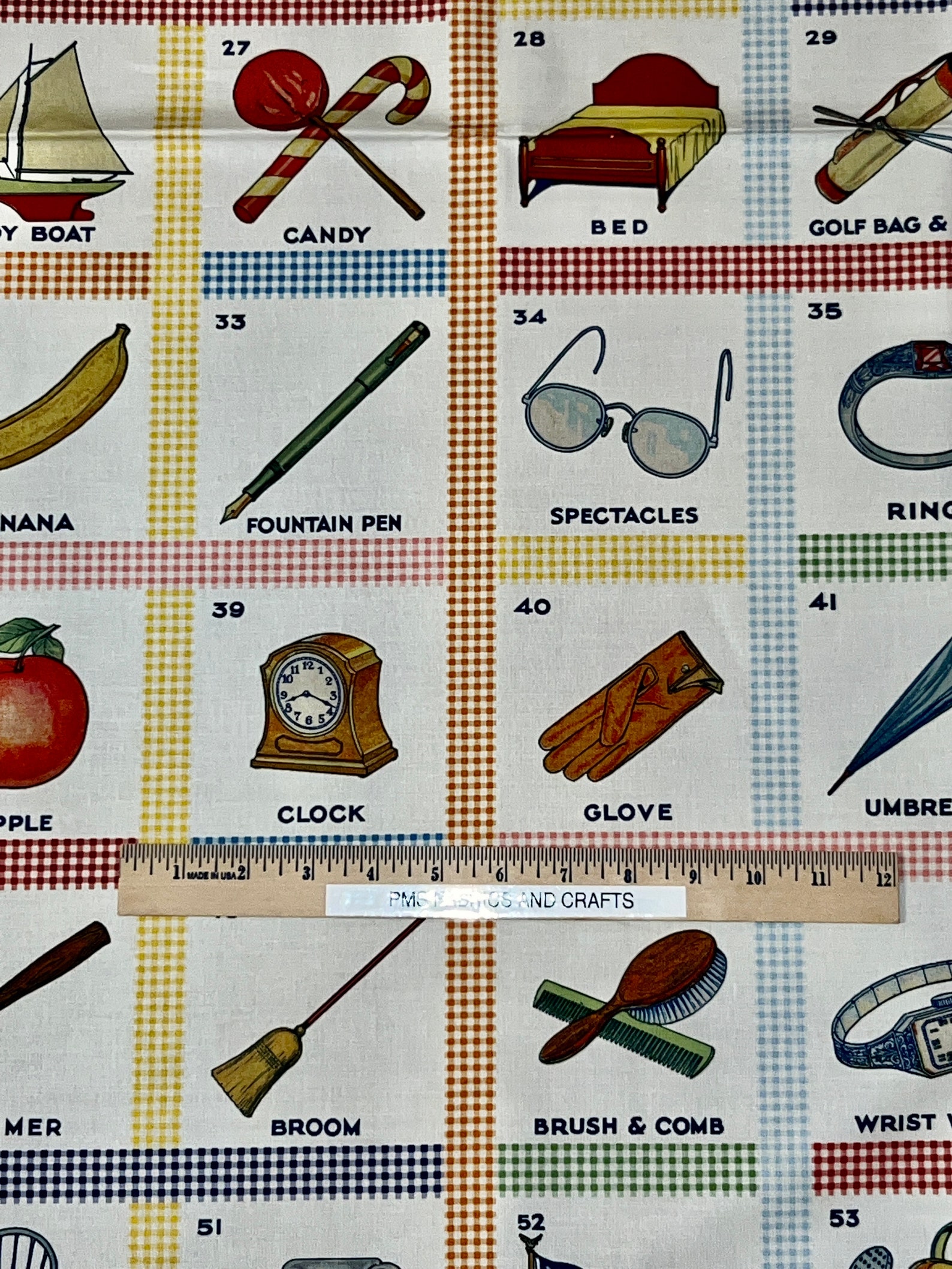 MODA Retro Look Picture Perfect 100% Cotton Fabric Panel Appr - Etsy