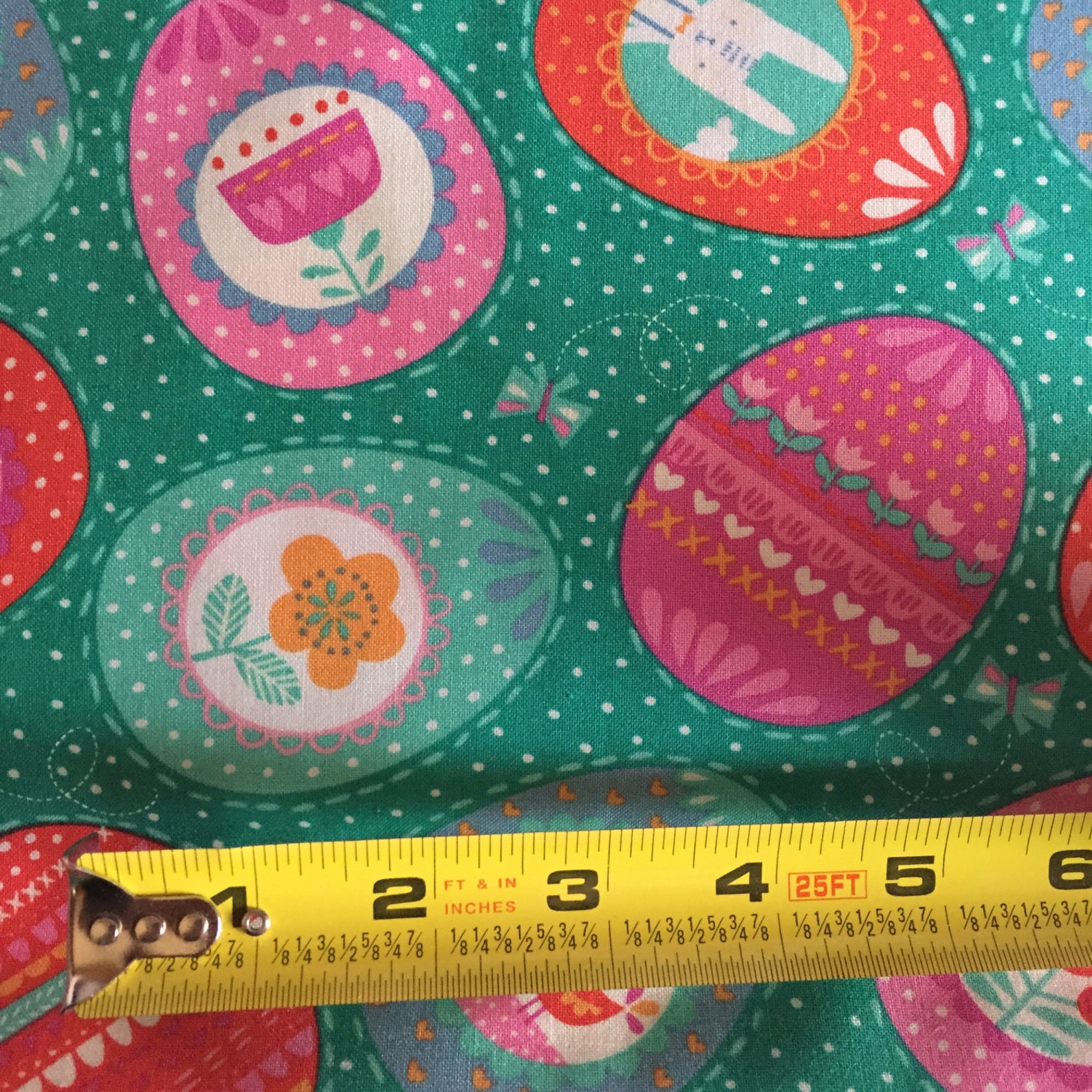 MODA Spring Bunny Fun 100% Cotton Fabric by the Yard Easter - Etsy
