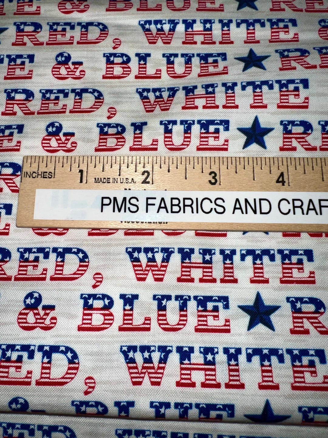 MODA Red, White & Bloom 100% Cotton Fabric by the Yard 36x44 QOV 56111 ...