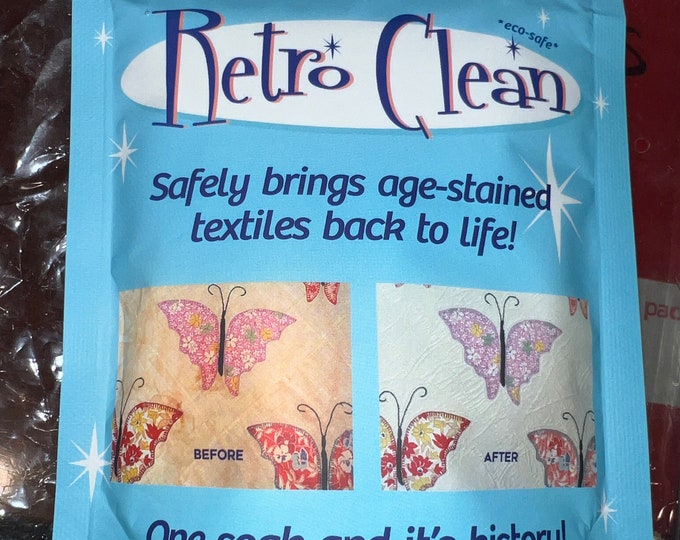 Retro Clean Soaking Agent - Vintage Wash - Delicate Wash - 4.0 Ounce (4 ...
