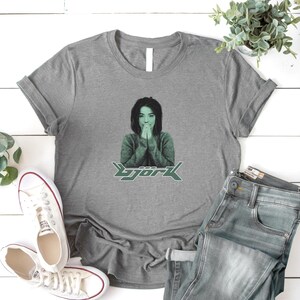 Vintage Bjork Fossora Tee, 90s Electronic Music Shirt, Comfort Colors ...