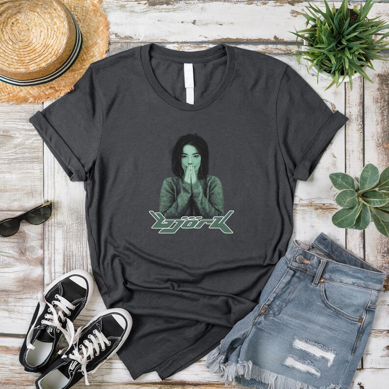 Vintage Bjork Fossora Tee, 90s Electronic Music Shirt, Comfort Colors ...