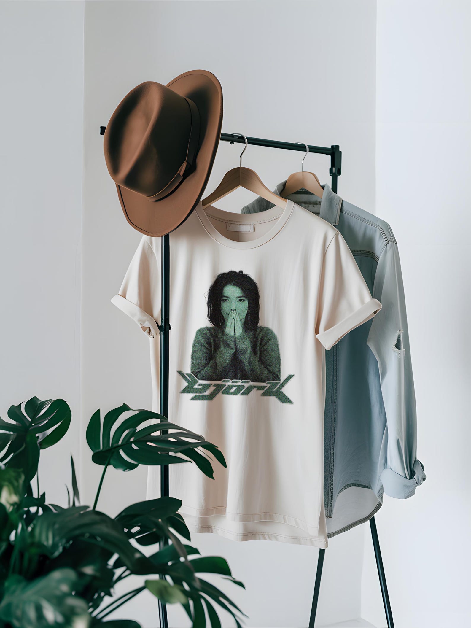 Vintage Bjork Fossora Tee, 90s Electronic Music Shirt, Comfort Colors ...
