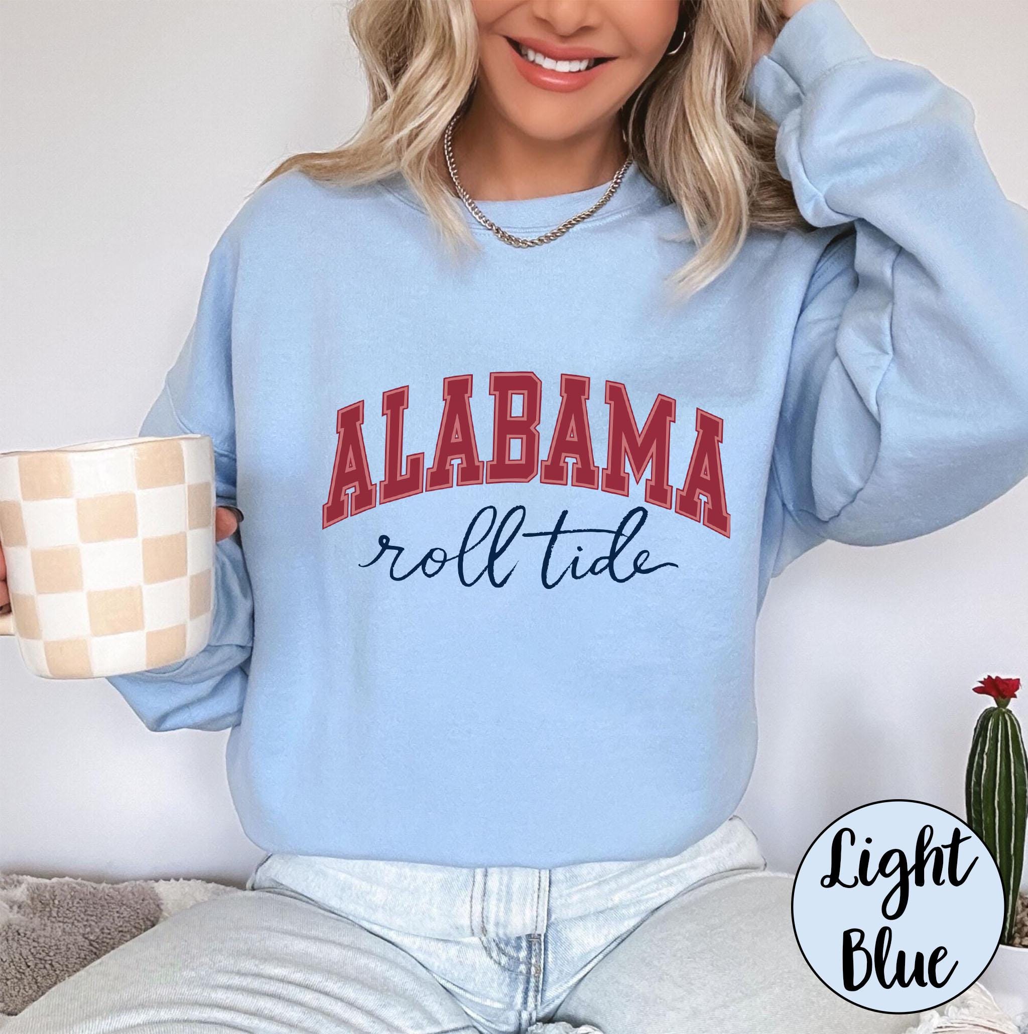 Bama Sweat Vintage Aesthetic Game Day Sweat, Alabama Football Fan Sweat ...