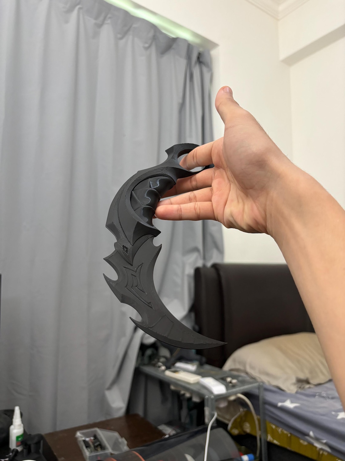 Valorant Reaver Karambit Toy Display Knife Life Sized Cosplay - Etsy