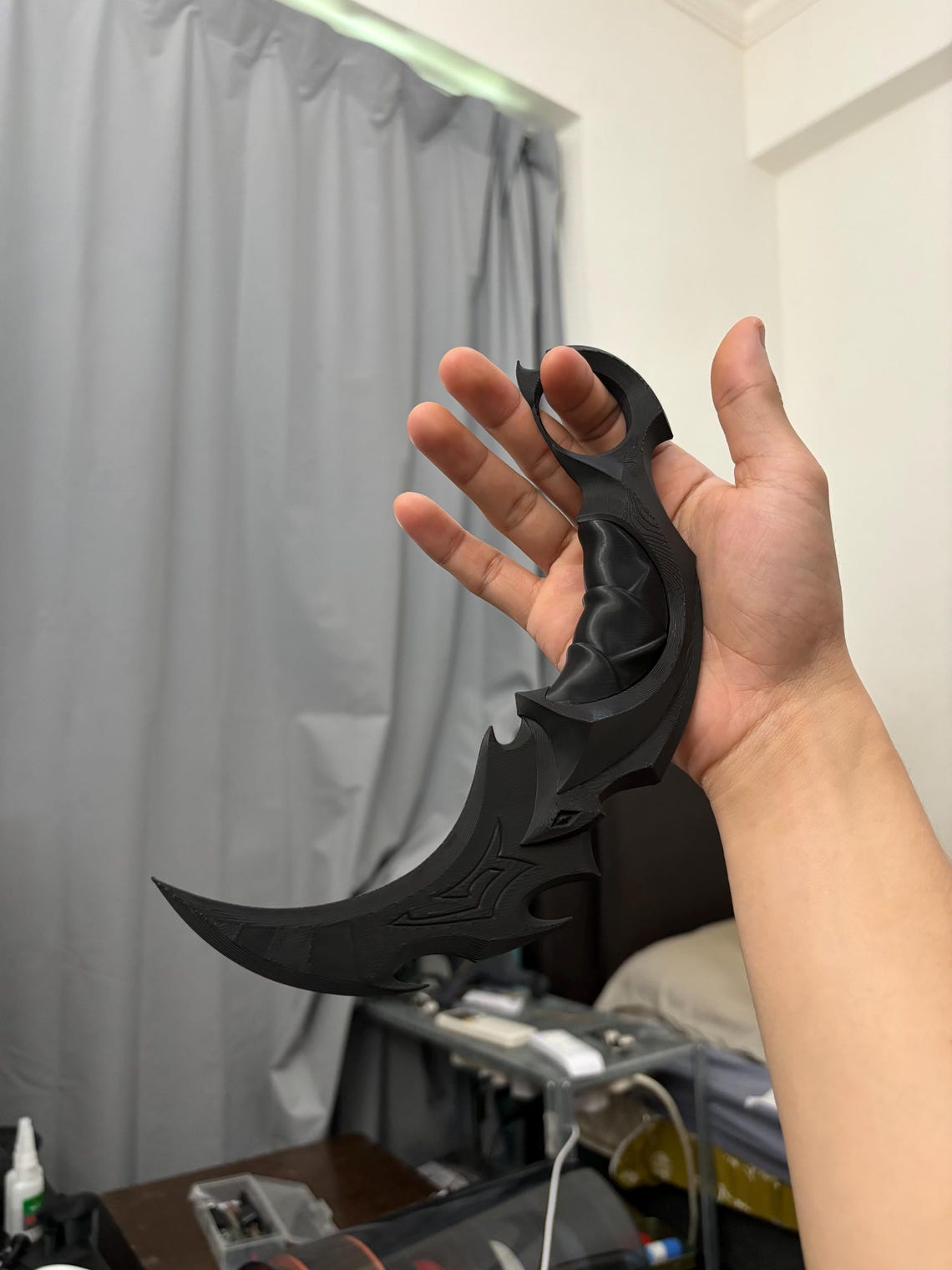 Valorant Reaver Karambit Toy Display Knife Life Sized Cosplay - Etsy