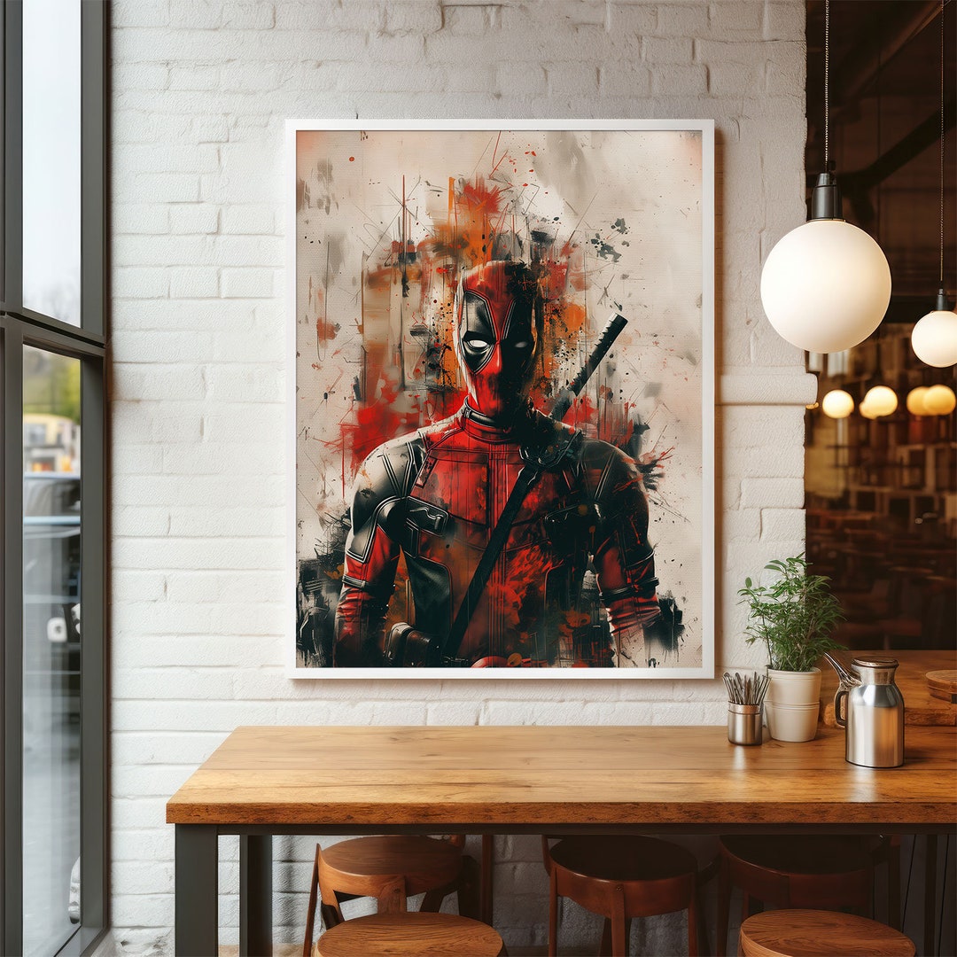 Deadpool Graffiti - Etsy