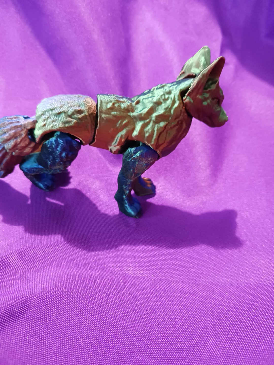 Wolf, Articulating, 3d Printed, Flexible, Christmas Gift, Nature - Etsy