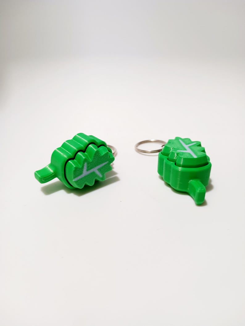 3D Printed Oak Leaf Fidget Clicker - Stress Relief & Focus Tool - Etsy