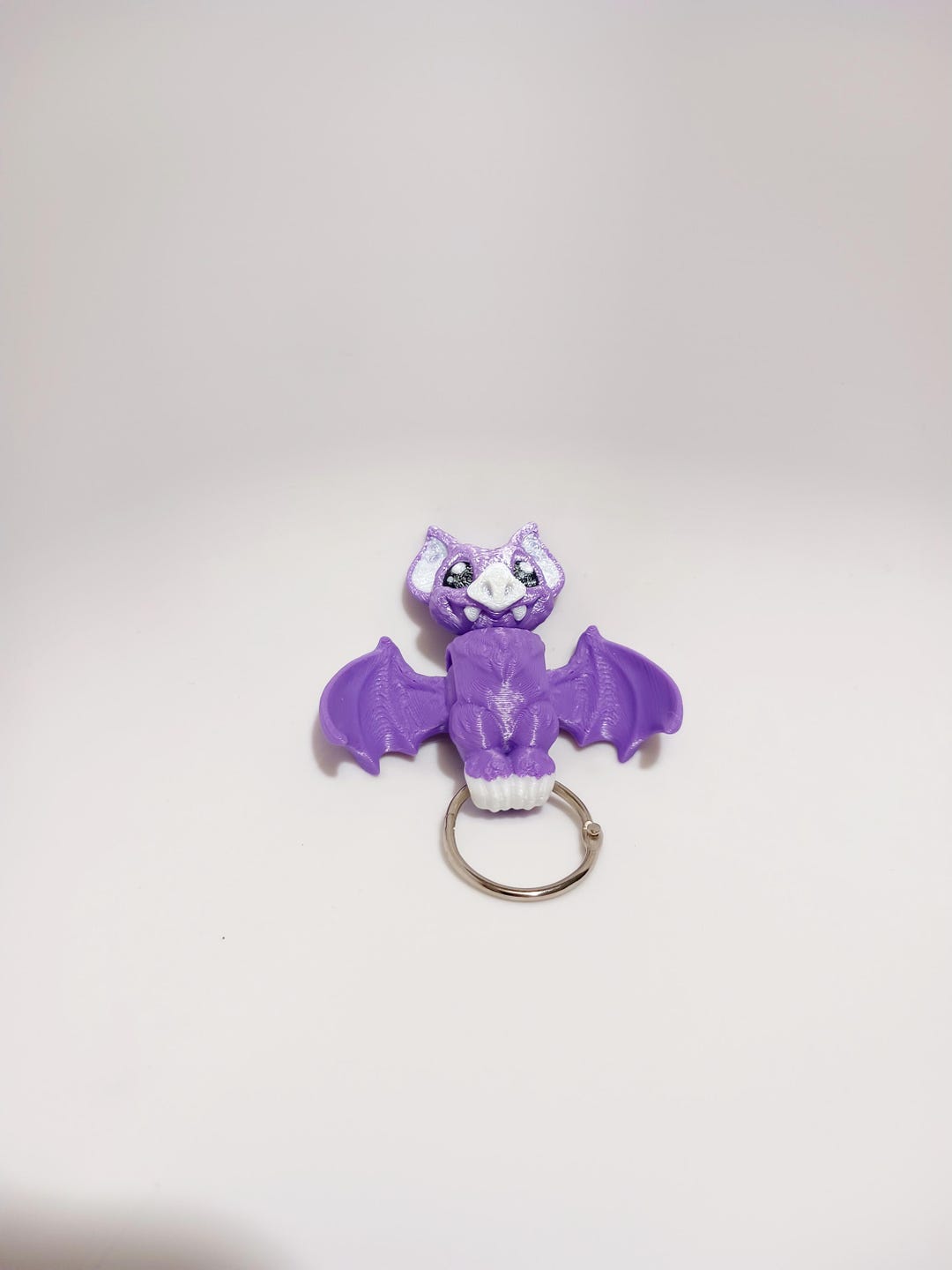 3D Printed Fruit Bat Keychain Unique Animal Keychain for Bat Lovers - Etsy