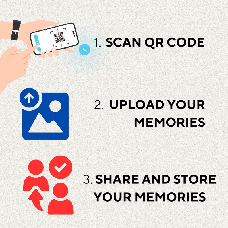 Memory Card Scan QR Code, Upload Photos, Videos and Message Send Your ...