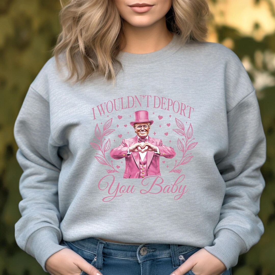 I Wouldn't Deport You Baby Trump Png, Cupid's Favorite President Png ...