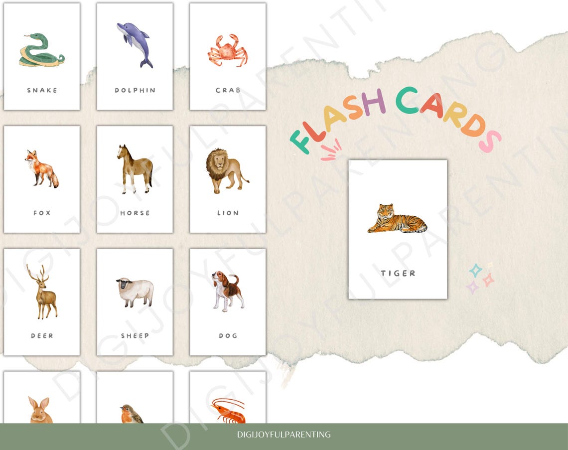 Flash Cards | Flashcards | Flashcards for Kids | Printable Flashcards ...