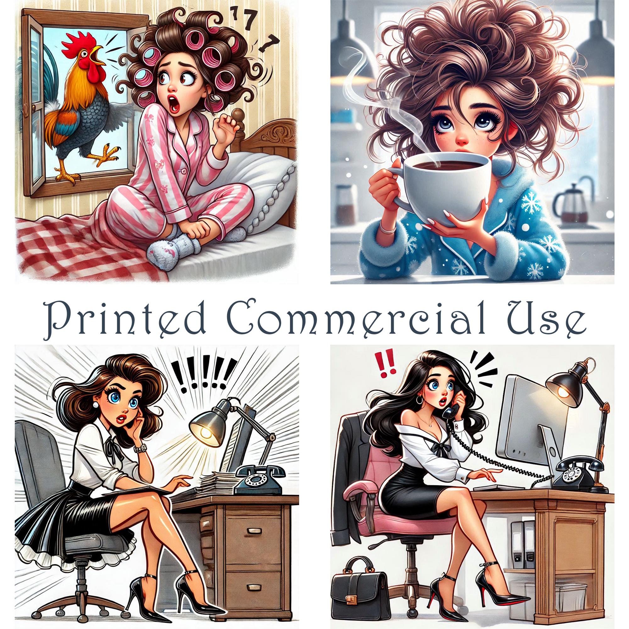 Quirky Office Lawyer Clipart. Funny Legal Worker Illustrations. Lawyer ...