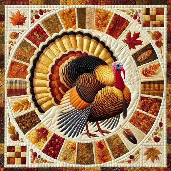 Thanksgiving Quilt - Etsy