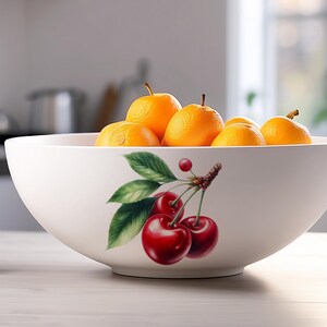 Watercolor Cherry Berry Clipart. Red Cherries 25 PNG. Cherry Berry ...