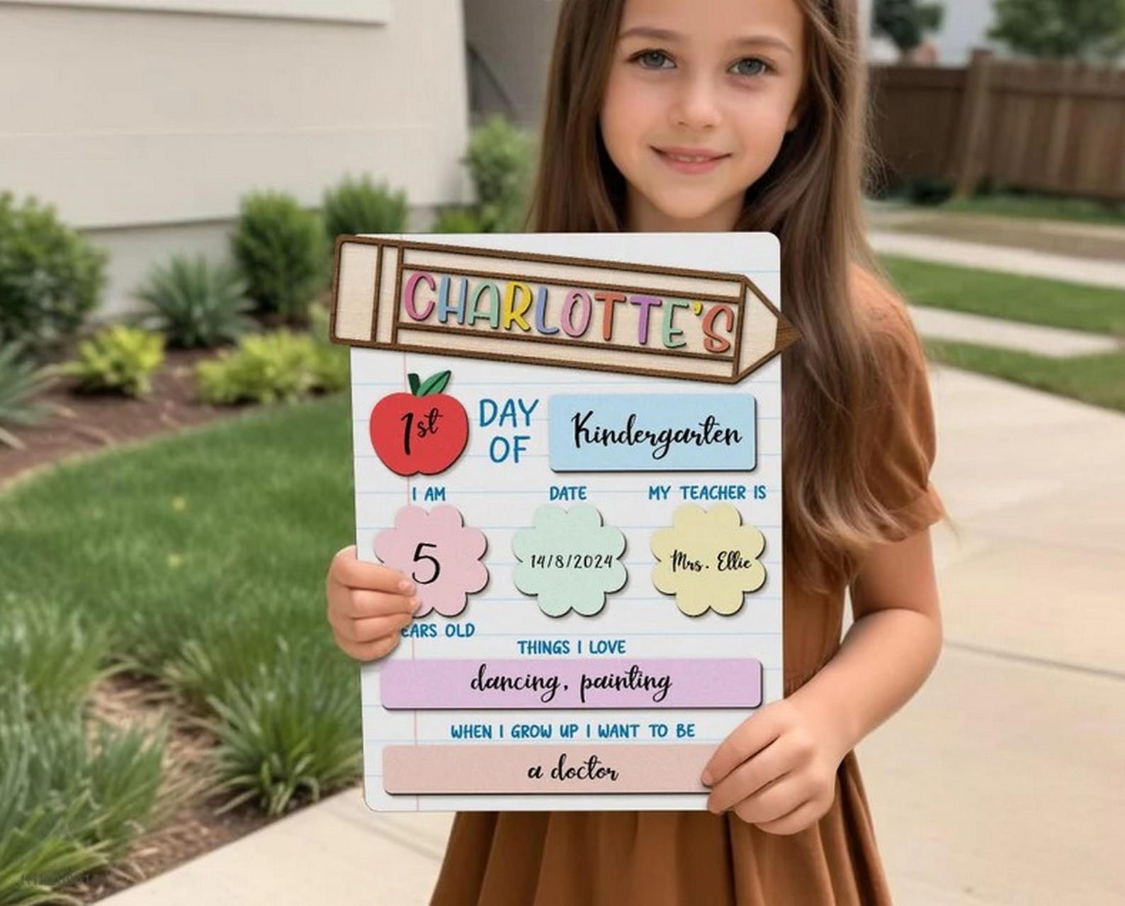 First Day of School Board, First Day of School Sign, Back to School ...