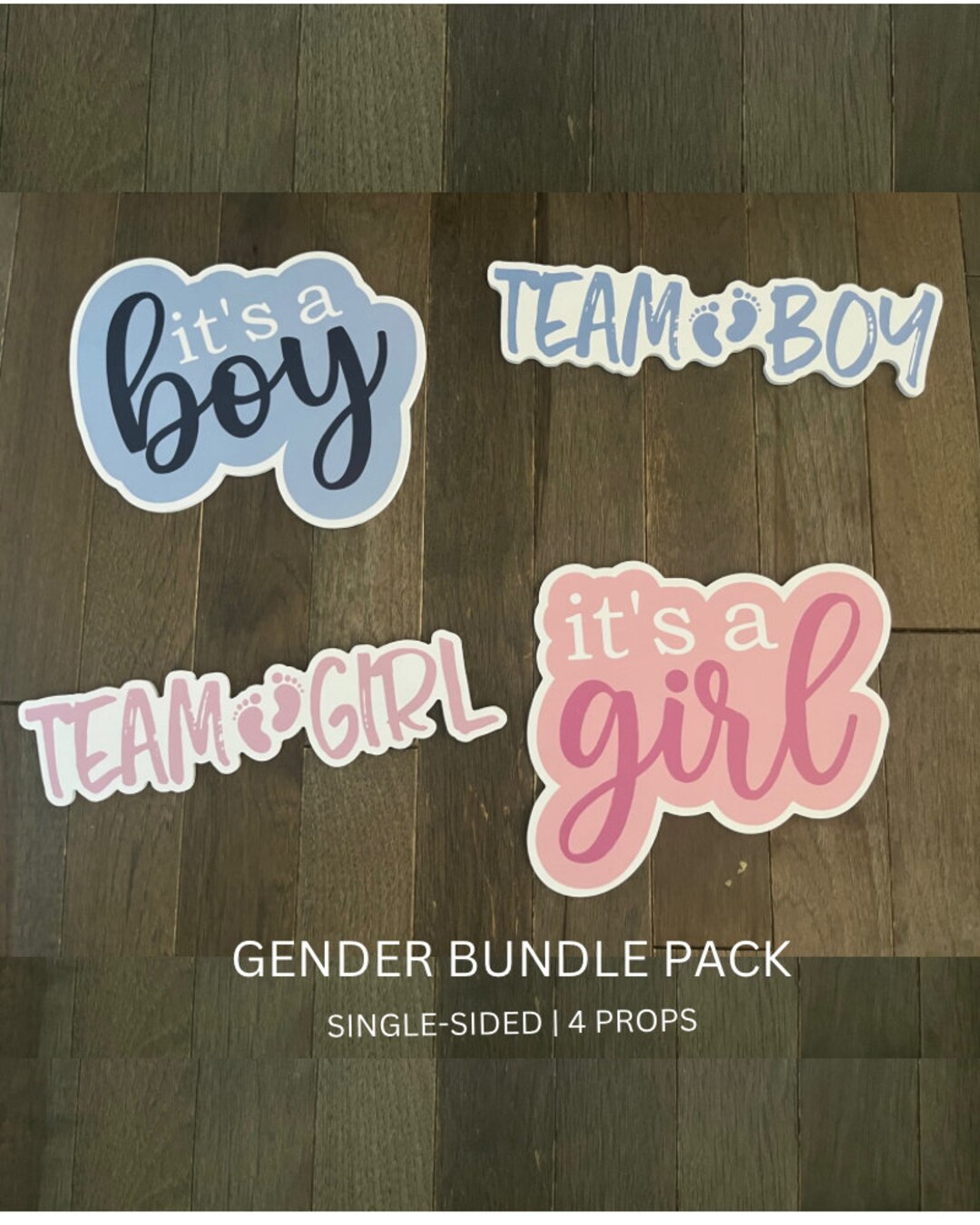 Photo Booth Props | PVC Photo Booth Props | Gender Props - Etsy