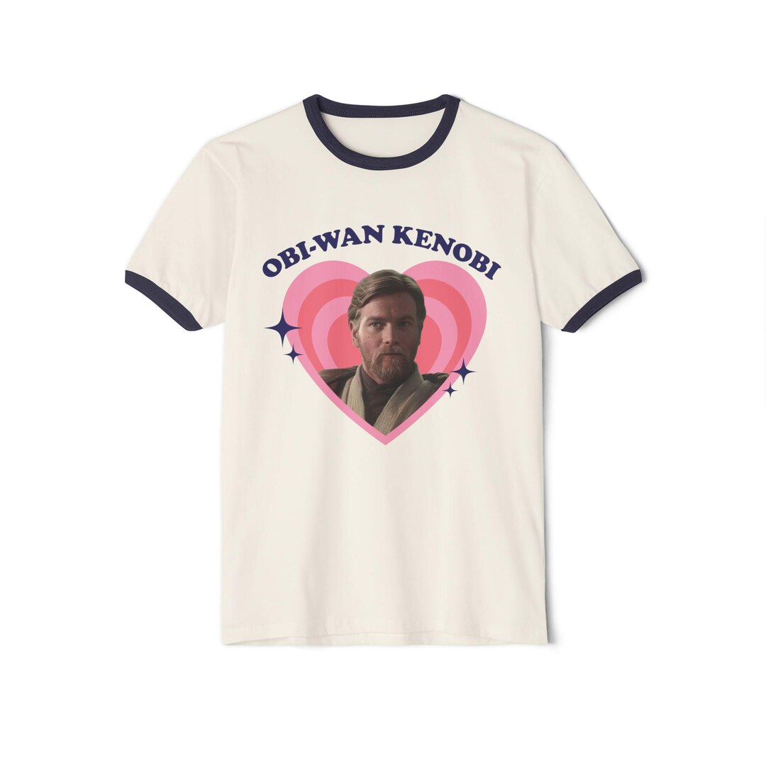 Obi-wan Kenobi Shirt, Obi-wan Kenobi Ringer T-shirt, Ewan Mcgregor Tee ...