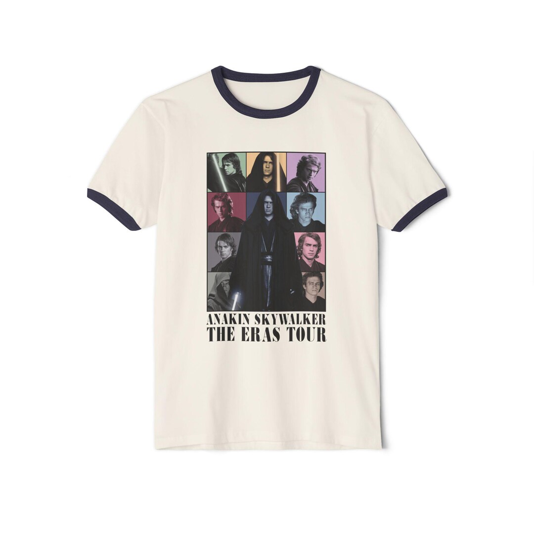 Anakin Skywalker the Eras Tour Shirt, Anakin Skywalker Ringer T-shirt ...