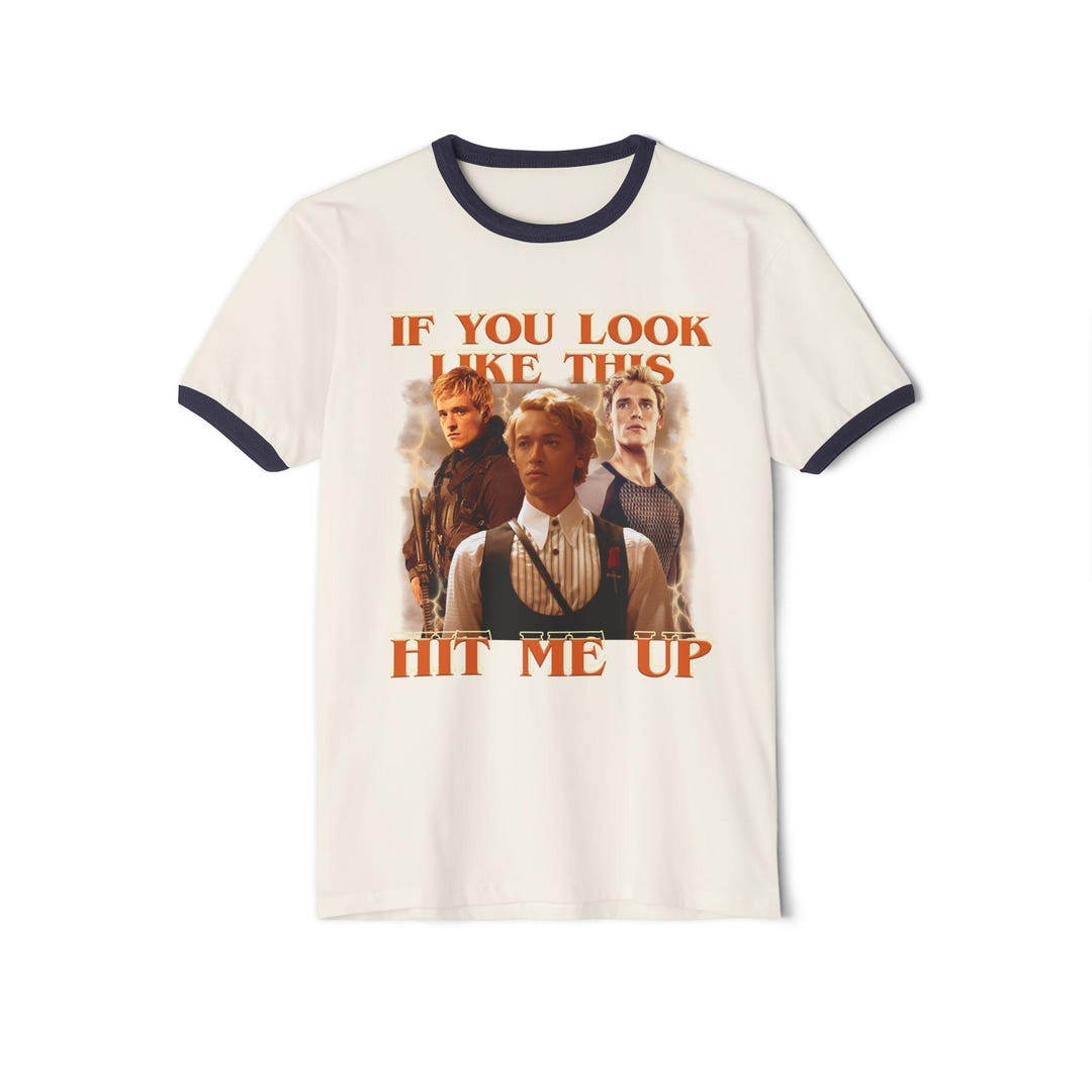 If You Look Like This Hit Me up Blondes Corio Peeta Finnick Shirt, Tom ...