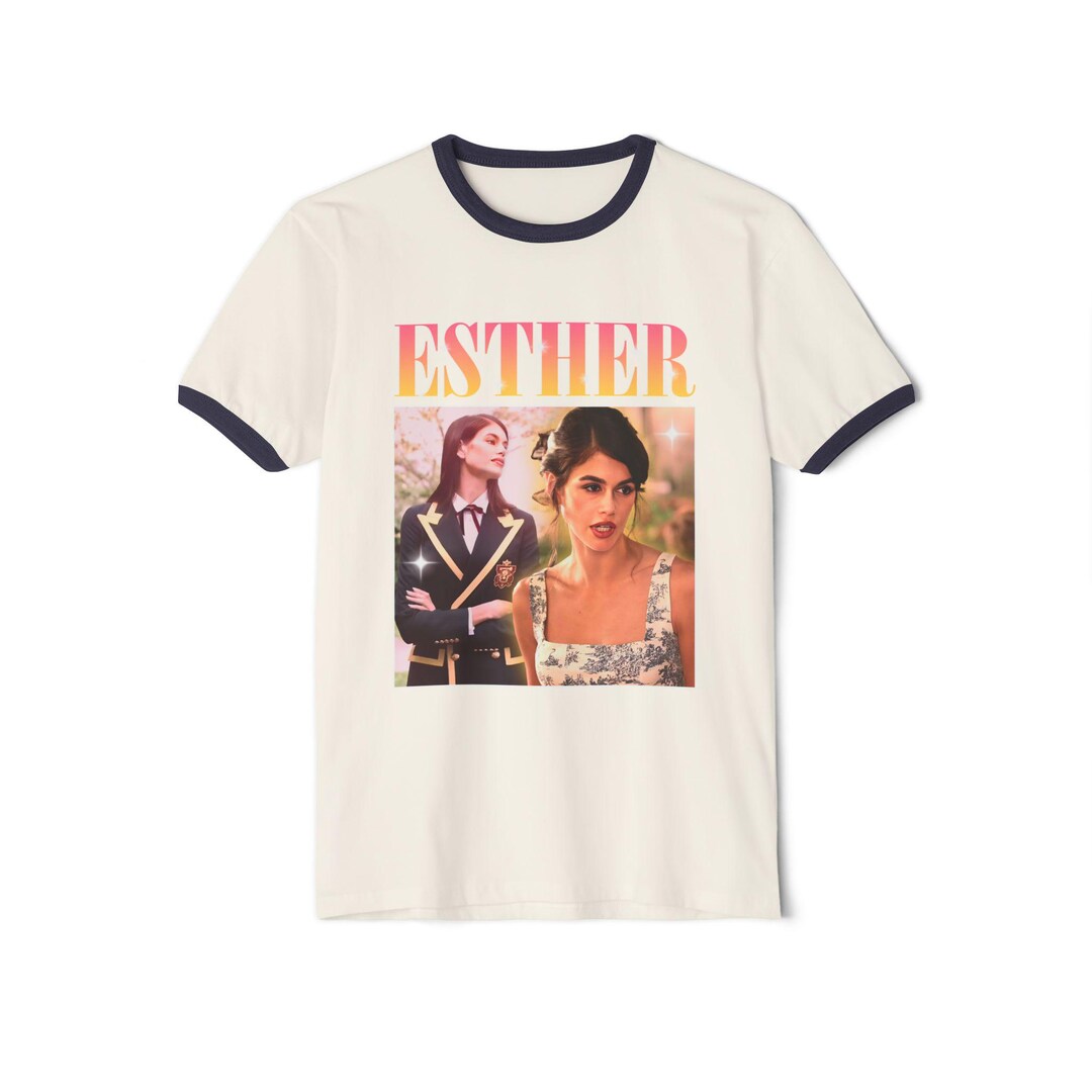 Vintage Kaia Gerber as Esther Shirt, Kaia Gerber as Esther Ringer T ...