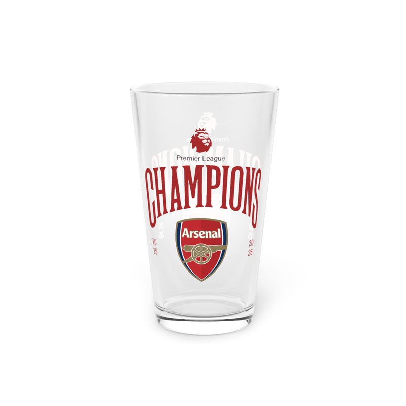 Pint Glasses Football - Etsy UK