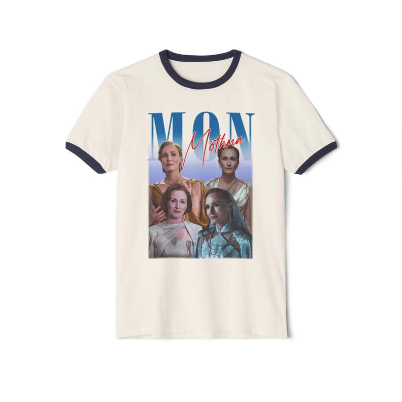 Bootleg Mon Mothma Ringer Shirt, Funny Mon Mothma Ringer T-shirt ...