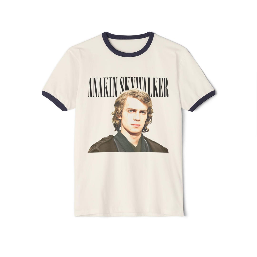 Anakin Skywalker Fan Art Shirt, Anakin Skywalker Ringer T-shirt, Hayden ...