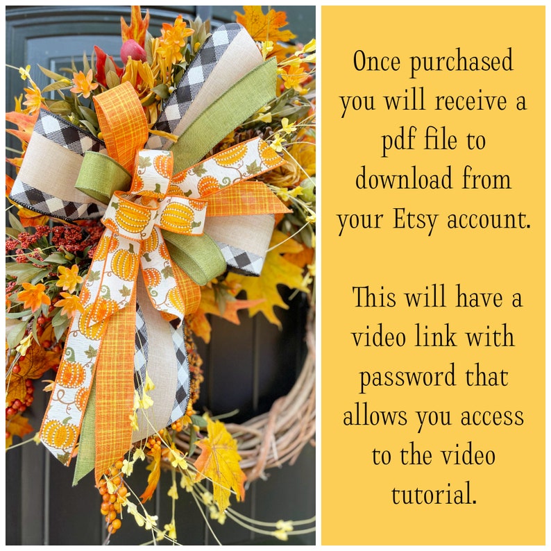 DIY Fall Grapevine, How to Make a Fall Wreath, DIY Fall Door Wreath, How to Video, Wreath Making ...