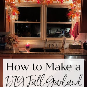 How to Make a Fall Garland, DIY Fall Decorations, How to Video Tutorial ...
