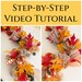 How to Make a Fall Garland, DIY Fall Decorations, How to Video Tutorial ...