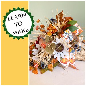 How to Make a Cornucopia Centerpiece, DIY Thanksgiving Arrangement, DIY ...