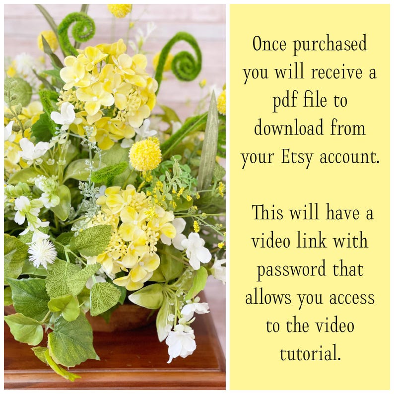 How to Make a Floral Arrangement for Spring, DIY Flower Centerpiece for ...