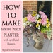 How to Make a Spring Urn Filler, DIY Spring Planter, How to Design a ...