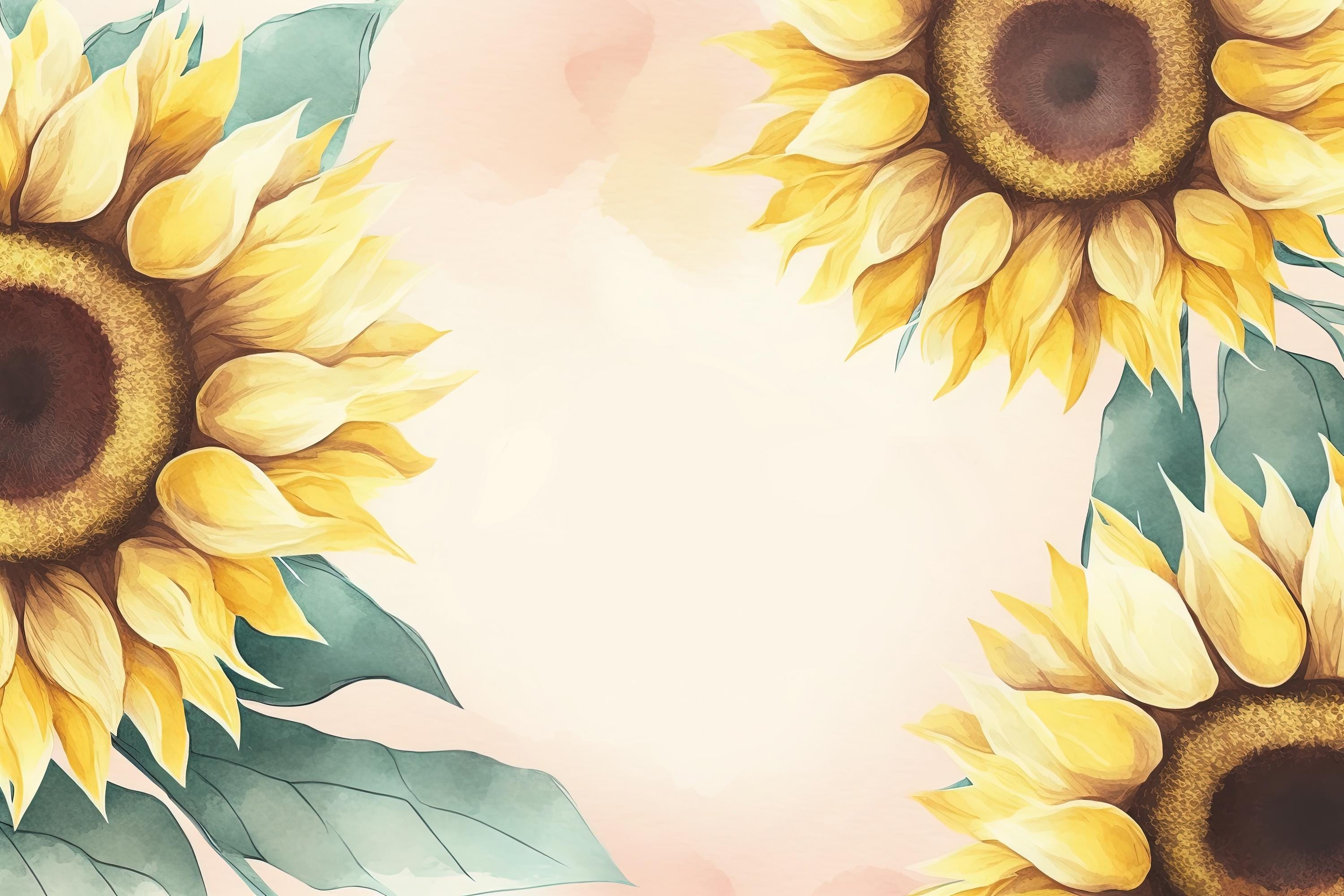Custom Sunflower Zoom Backgrounds: Add a Touch of Nature - Etsy