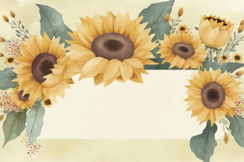 Custom Sunflower Zoom Backgrounds: Add a Touch of Nature - Etsy Canada