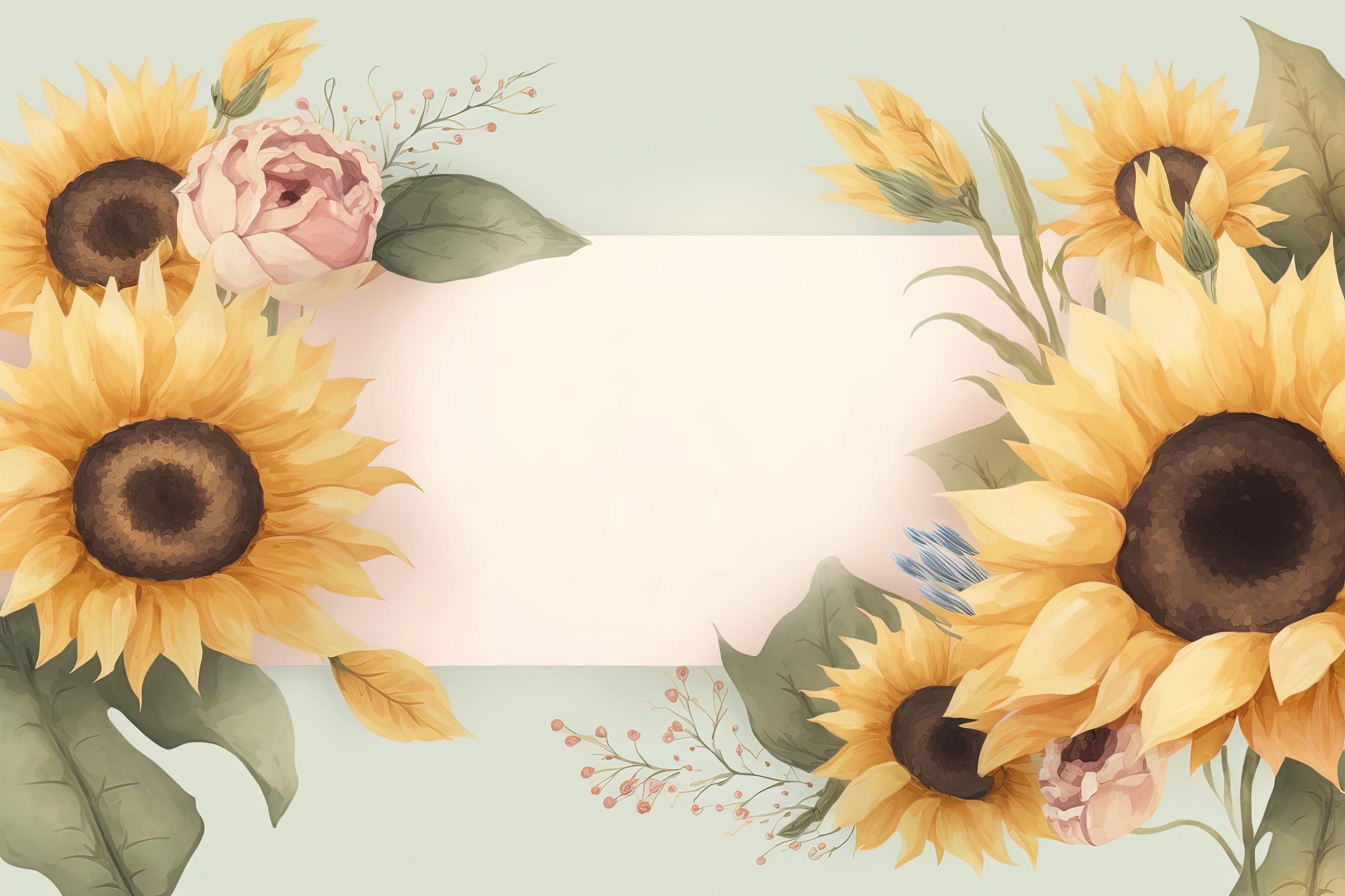 Custom Sunflower Zoom Backgrounds: Add a Touch of Nature - Etsy