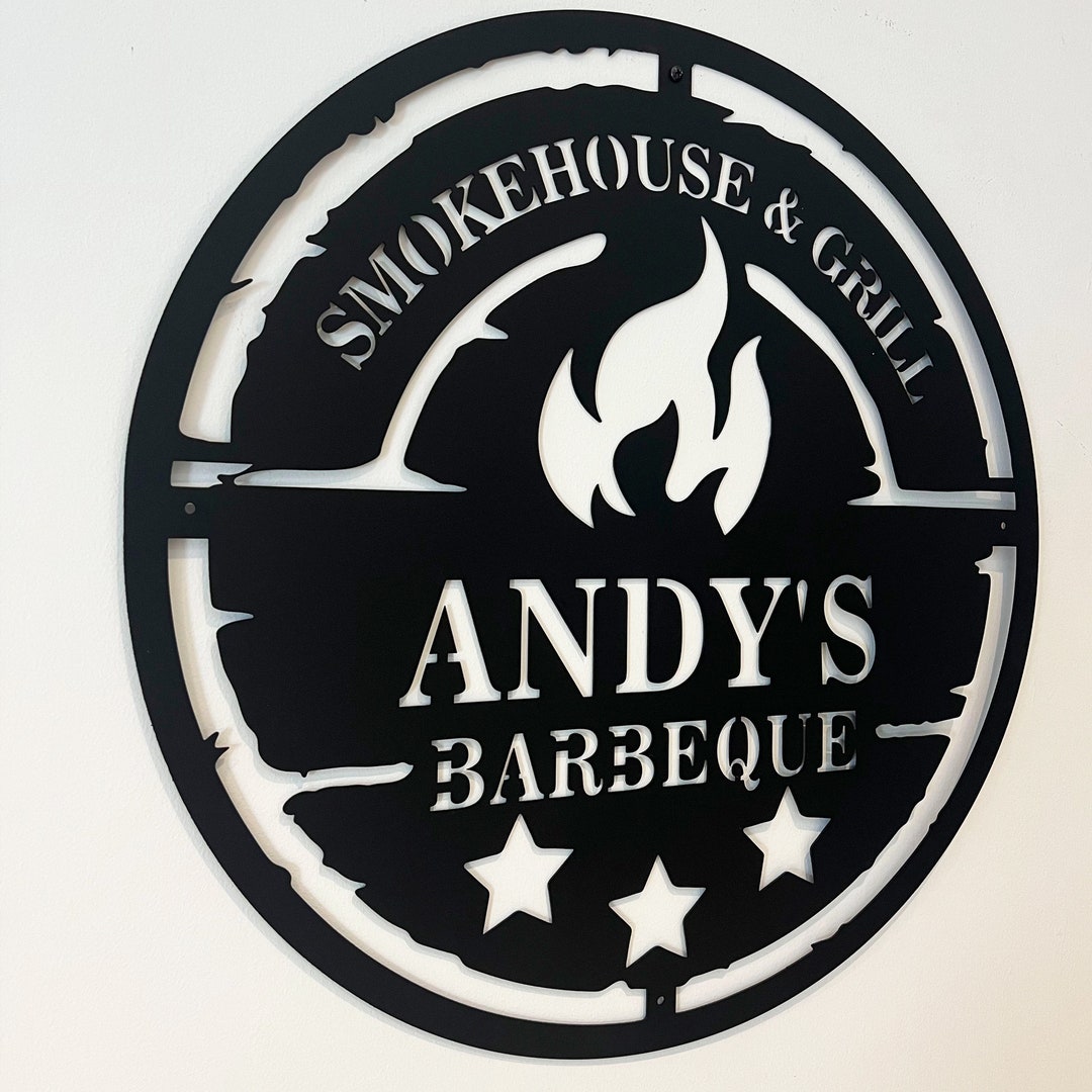 Outdoor Grill Custom Sign, Gift for Barbecue Lovers, Outdoor Grill ...