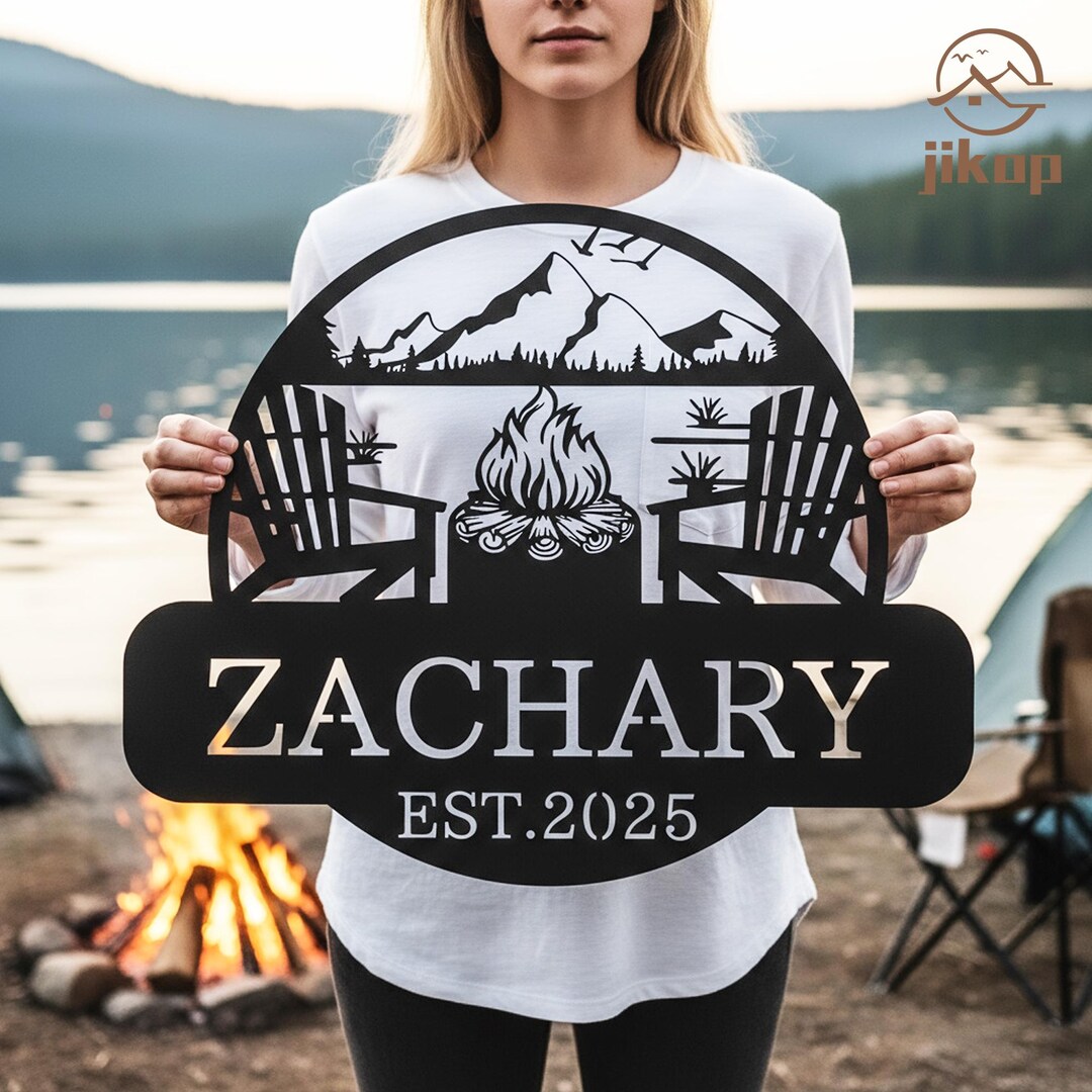 Custom Family Gathering Sign, Personalized Outdoor Gathering Sign ...