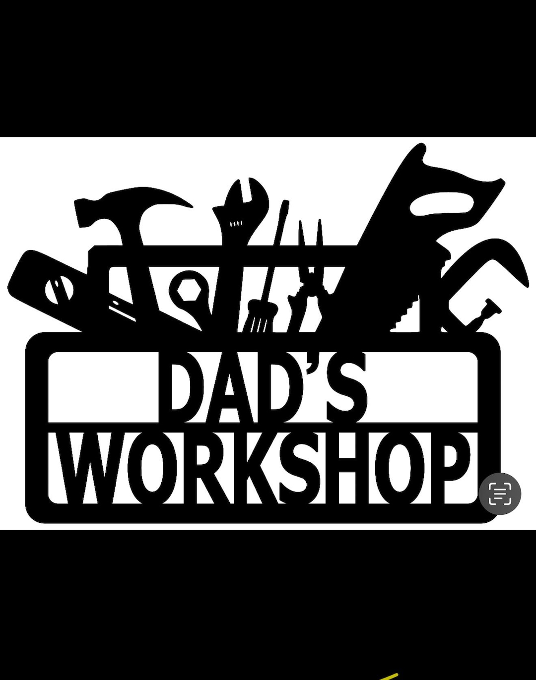 Dads Workshop Svg - Etsy