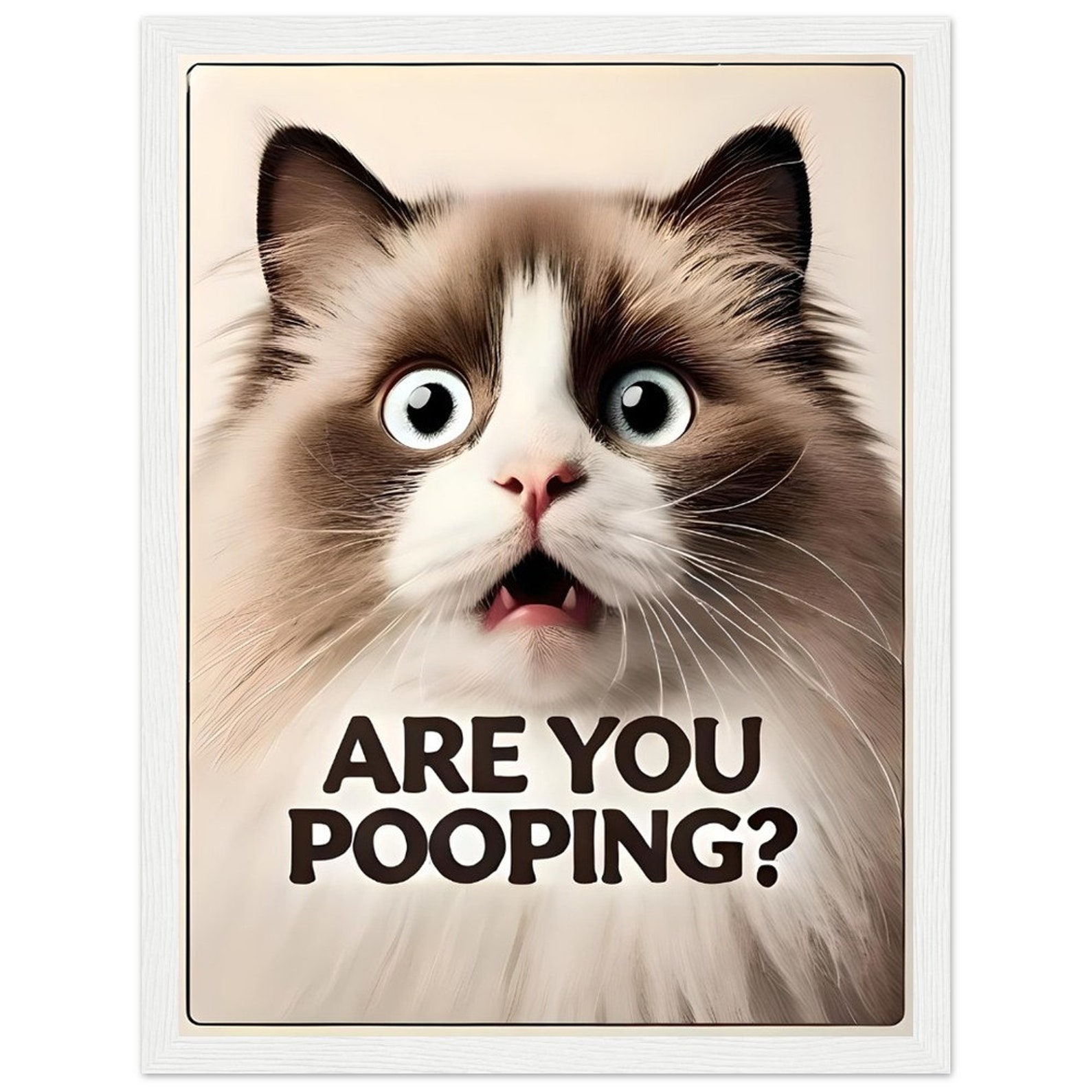 Are You Pooping - Cat Are You Pooping - Are You Pooping Poster - Are ...